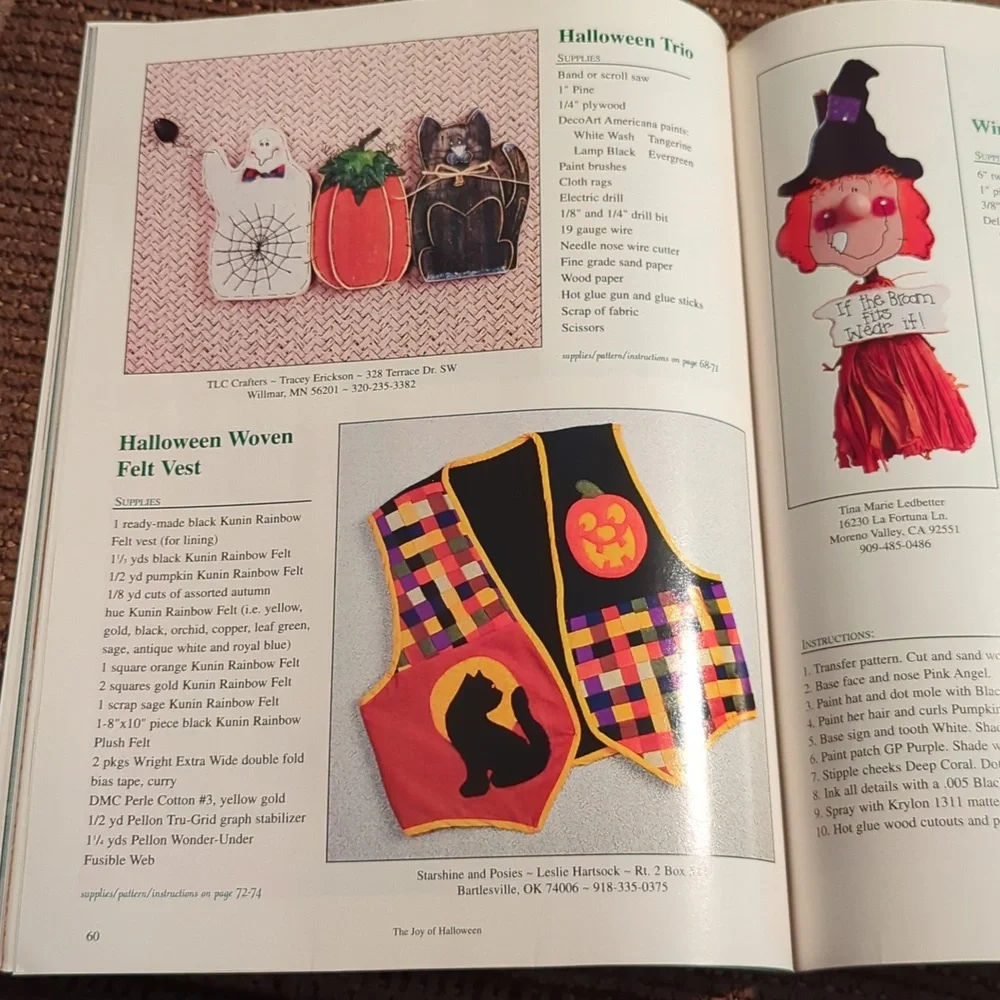 H&S Media | Accents | Joy Of Halloween Fall 998 Magazine Party Ideas ...